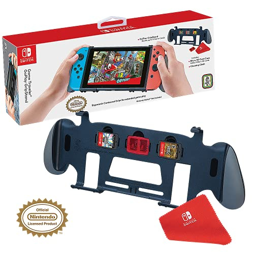RDS Industries Nintendo Switch Licensed Goplay Grip Stand Maximum Comfort for Enhanced Game Play Perfect View Stand Stores 3 Games Nintendo Switch by RDS Industries Shop Online for Lifestyle in Austra...