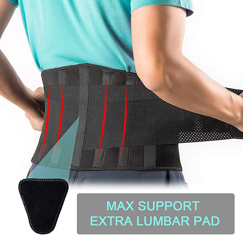 Plus Size Back Brace Back Support Belt With Adjustable, 52% OFF